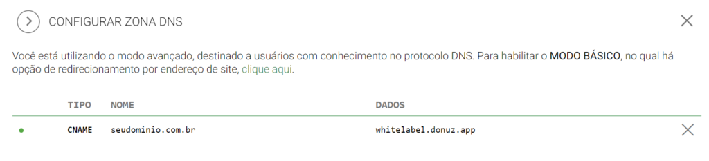 Como usar meu domínio próprio na Donuz? - Donuz